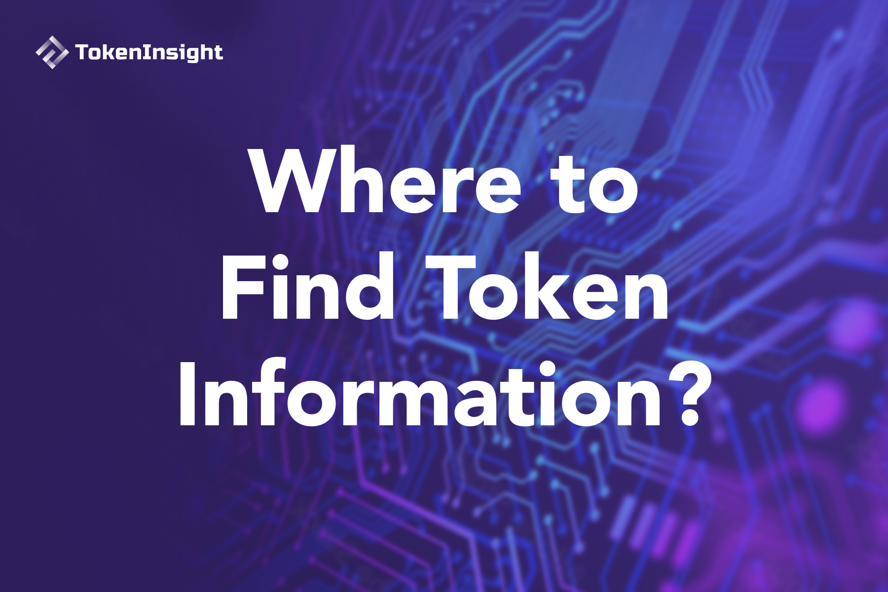 Where to Find Token Information | TokenInsight
