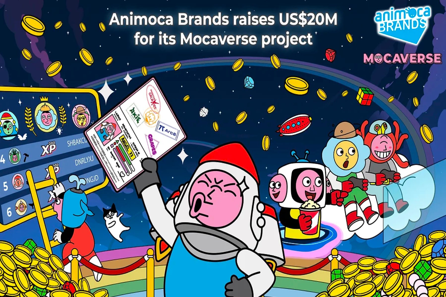 Animoca Brands' Project Mocaverse Receives $20 Million in Funding ...