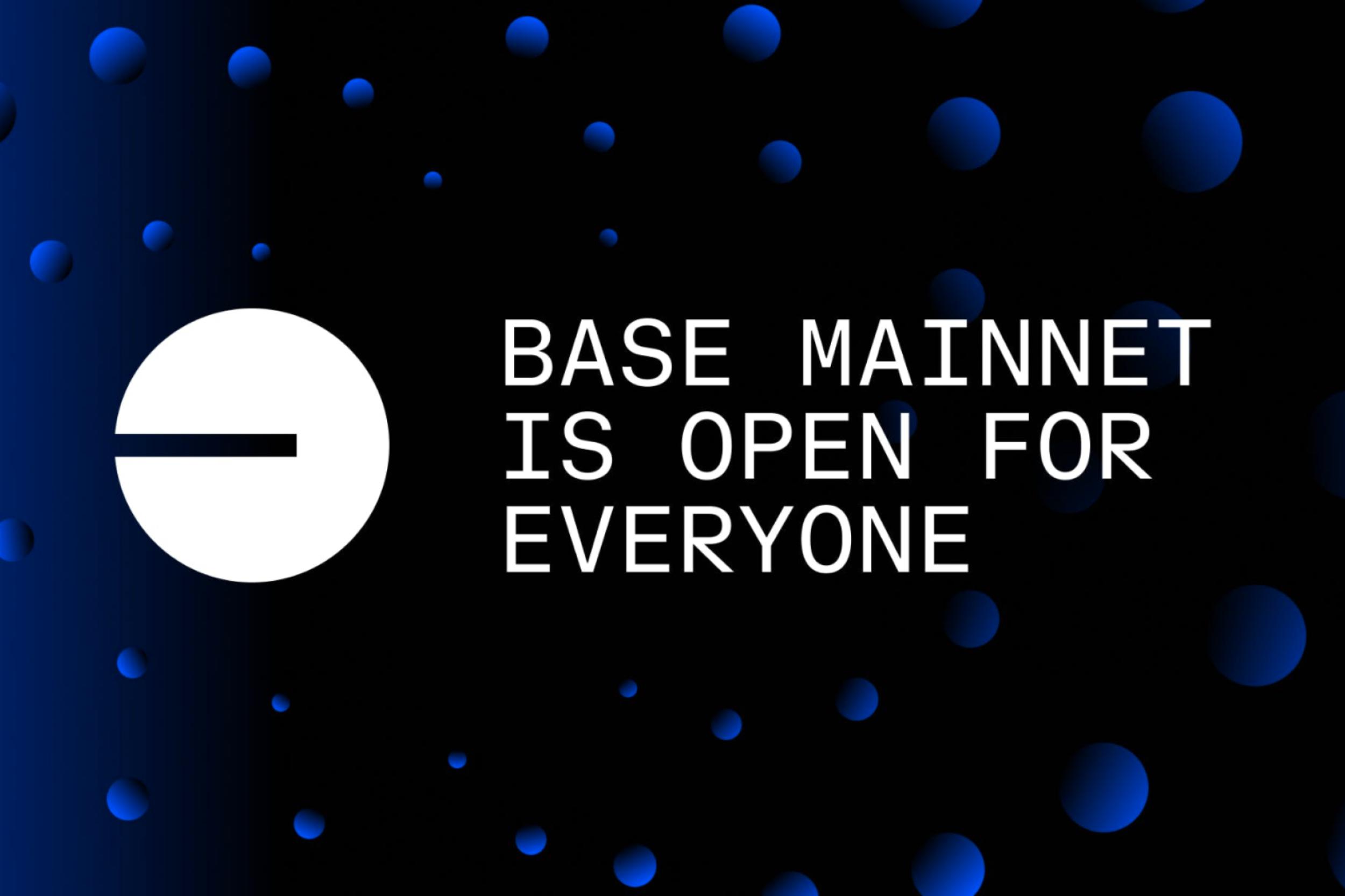 Coinbase's Layer2 Network Base Live on Mainnet, Launches 'Onchain ...