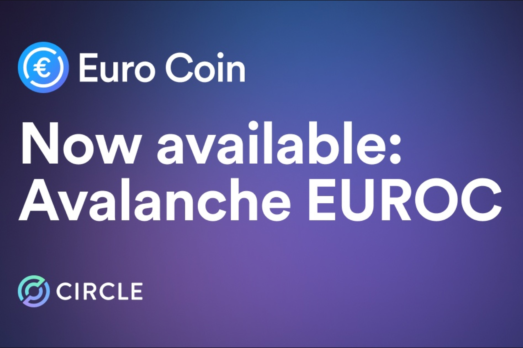 Circle Launches Euro Coin on Avalanche