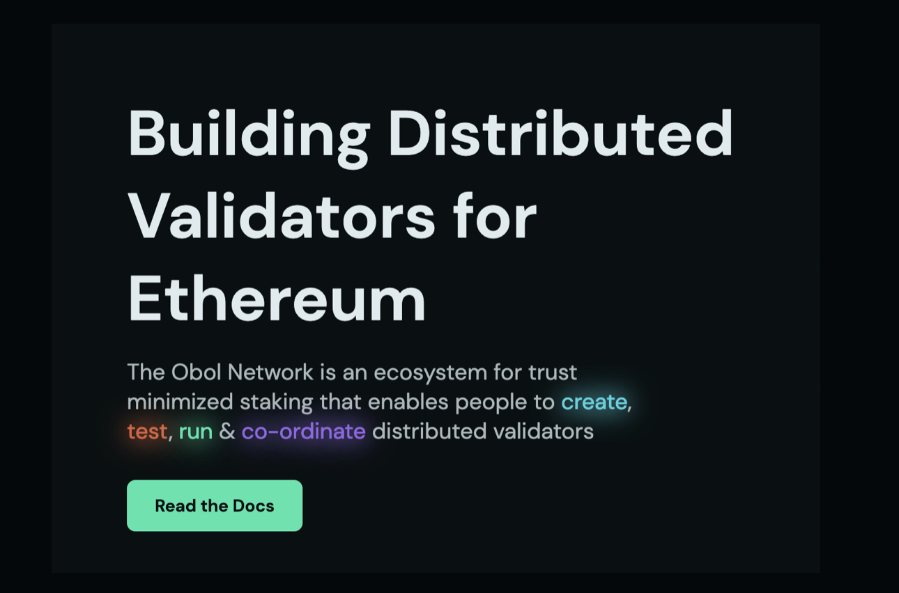 Distributed Validators Network Obol Announces Alpha Release and Mainnet Deployment | TokenInsight