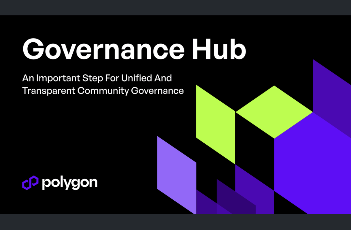 DAO Developer Aragon Built a “Governance Hub” for Polygon