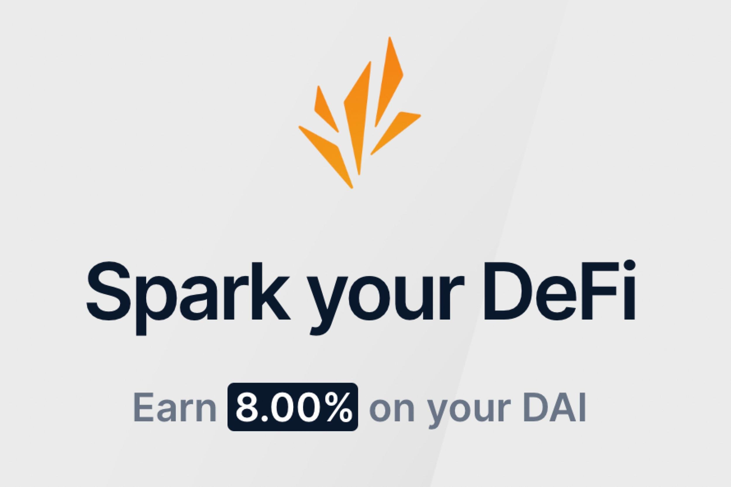 MakerDAO's Lending Protocol Spark Now Offers 8% APY on $DAI Deposits