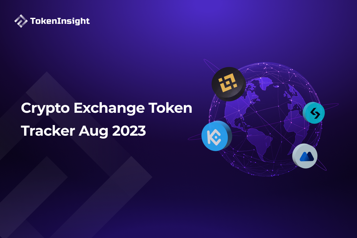Crypto Exchange Token Tracker Aug 2023 | TokenInsight